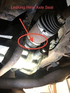 Is it OK to drive with a Rear Axle Seal Leak? - Rick's Auto Service